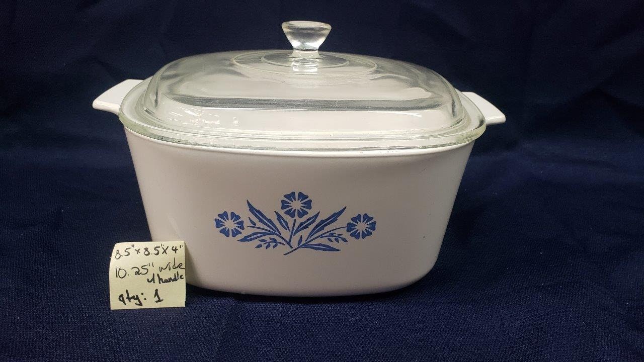 Vintage Corningware Set Blue Cornflower Corning Ware Dishes Casserole ...