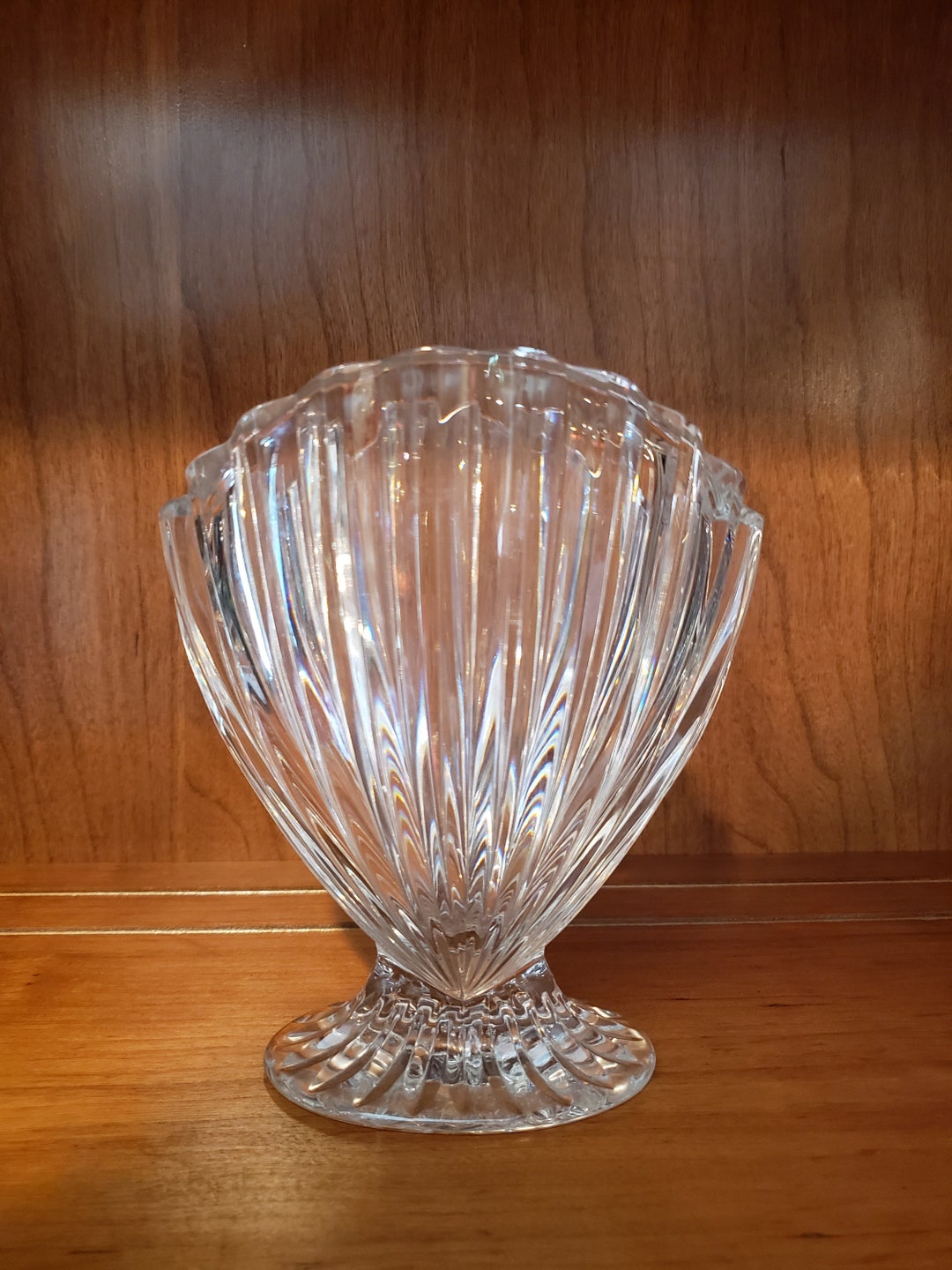 Marquis Waterford Crystal Shell Vase - Etsy