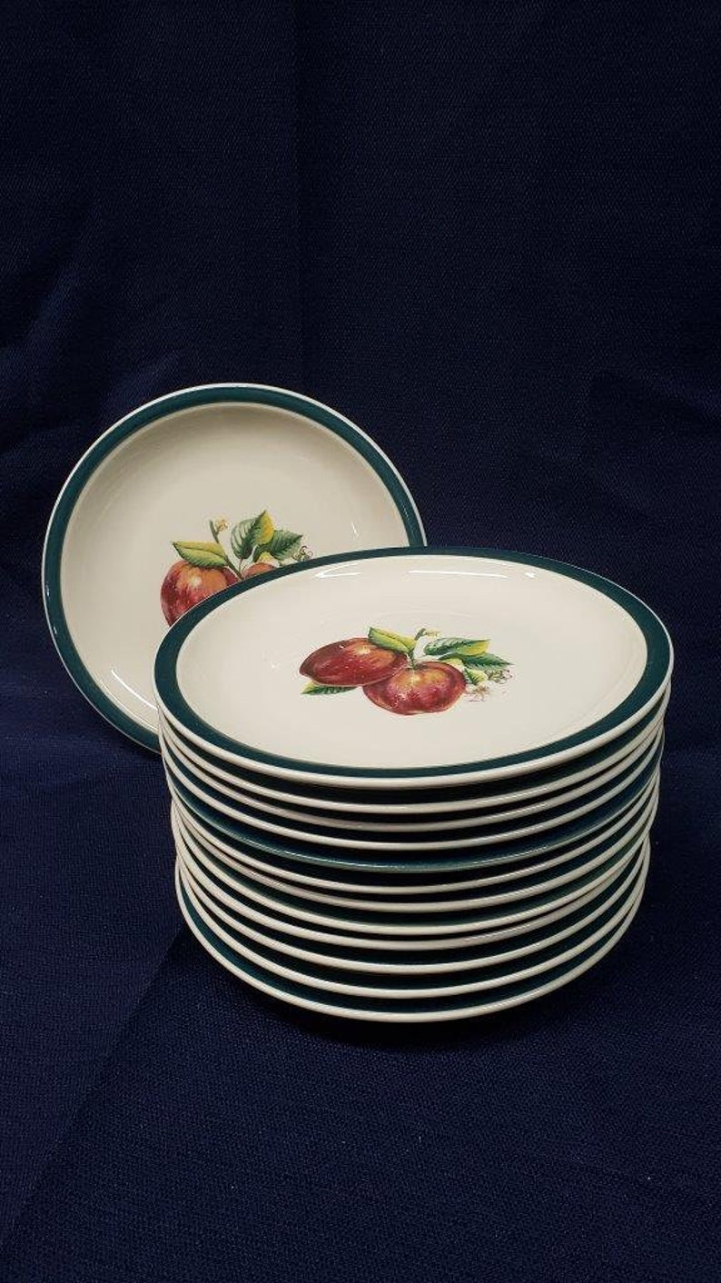 35-piece Apple Dish Set – Casuals Dish Set With Plates, Bowls, Platters ...