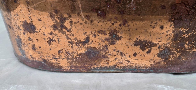 Vintage Copper Ham Boiler: Rustic Garden/mud Room Decor - Etsy