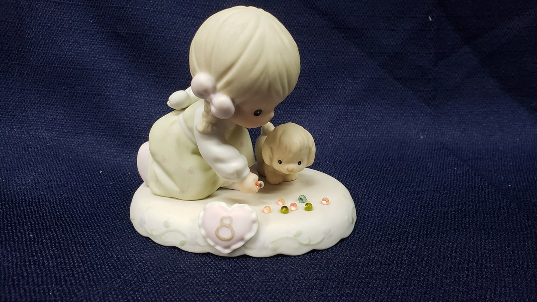 Enesco Precious Moments Collection – Growing in Grace, Age 8 – 1995 ...