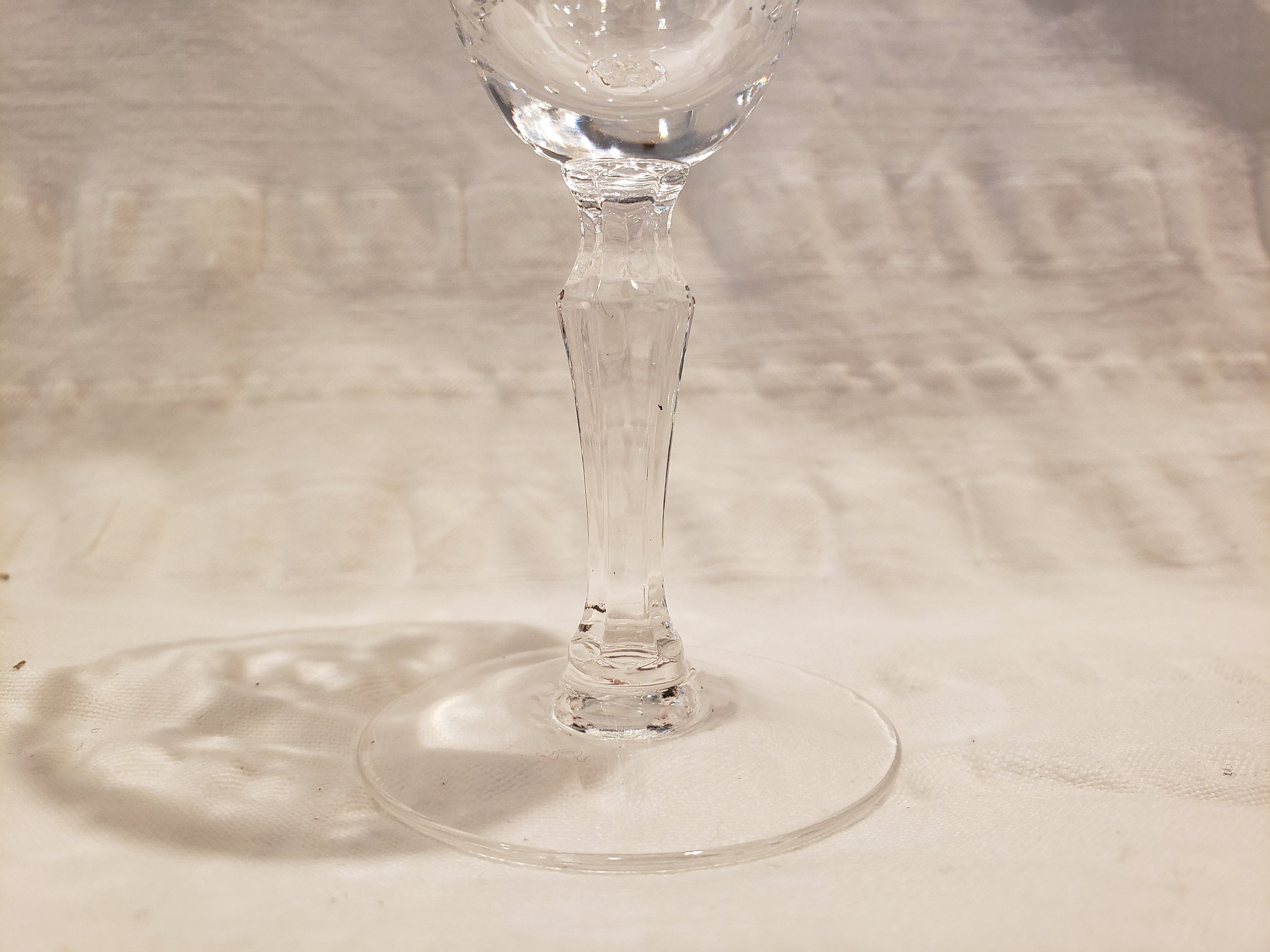 Noritake Japanese Crystal Stemware Set: Etched Wine Glasses, 15 Piece ...