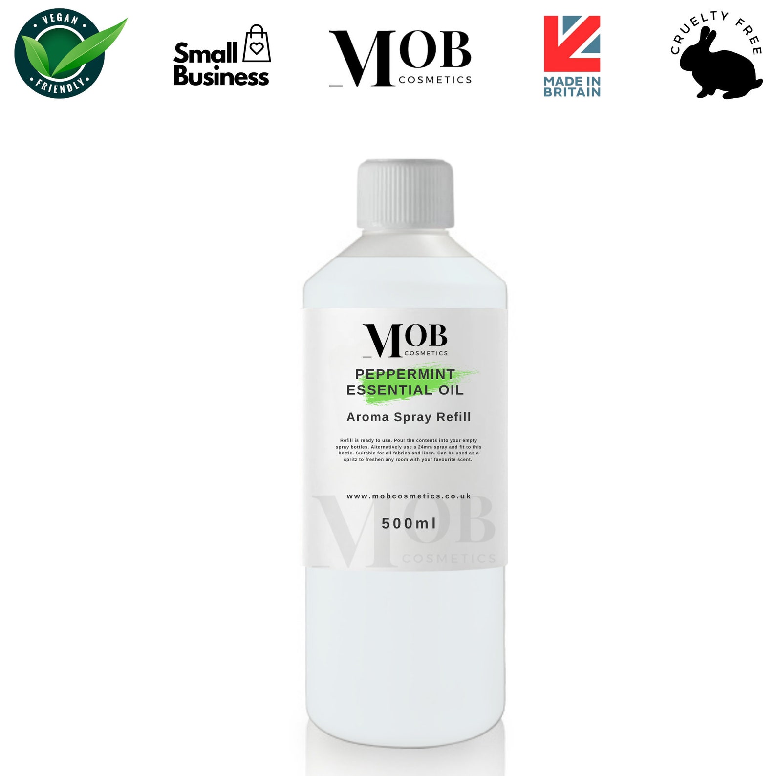 100% Pure Strong Peppermint Essential Oil Spray Natural Mouse - Etsy UK