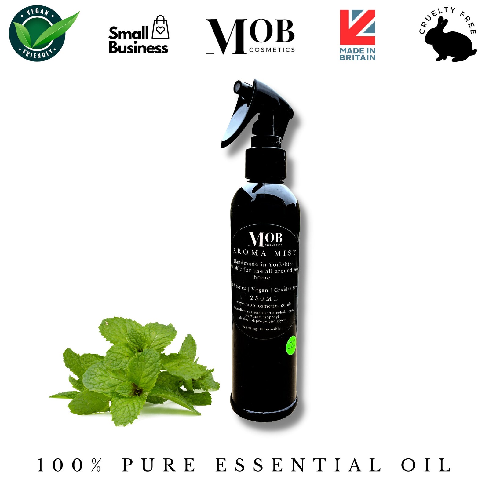100% Pure Strong Peppermint Essential Oil Spray Natural Mouse - Etsy UK
