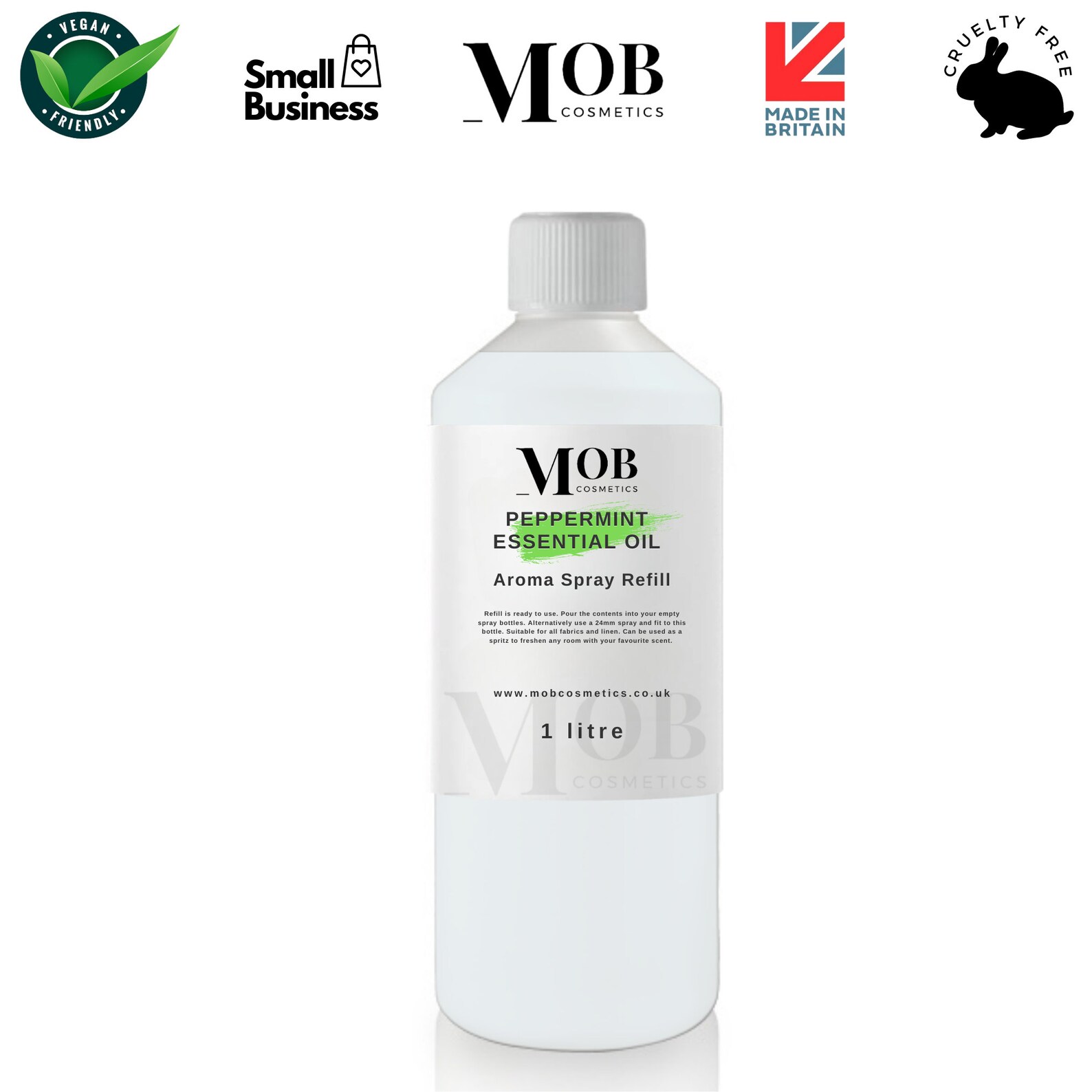 100% Pure Strong Peppermint Essential Oil Spray Natural Mouse - Etsy UK