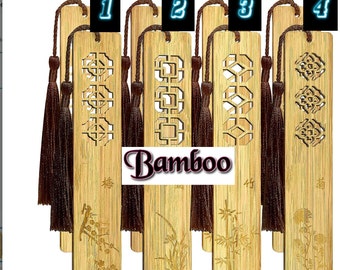 Bamboo Bookmark - Etsy