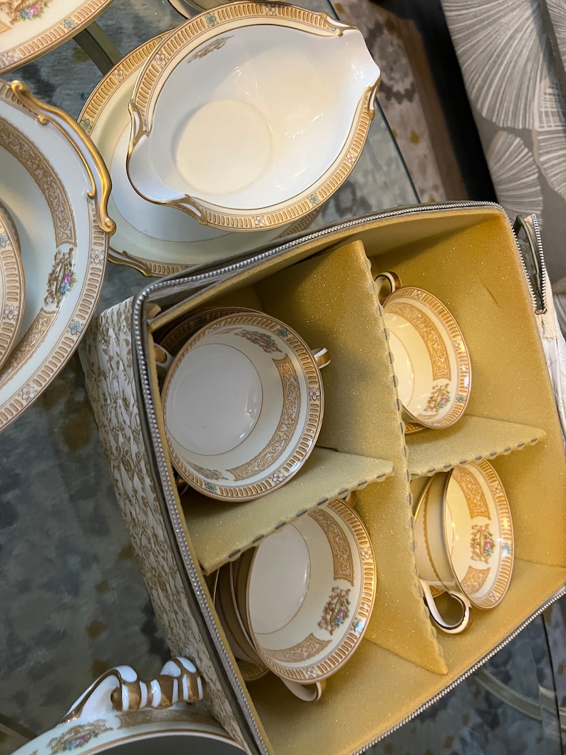 Noritake Japan 12 Piece Setting - Etsy