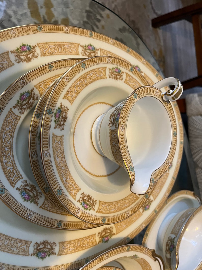 Noritake Japan 12 Piece Setting - Etsy