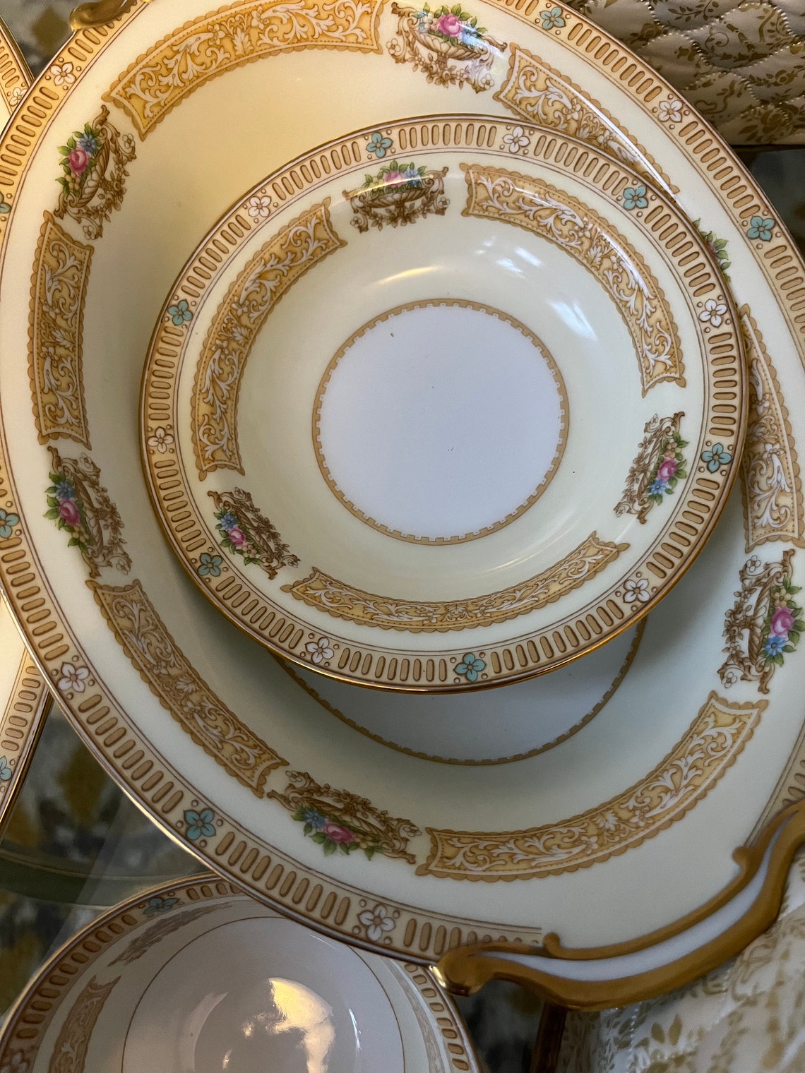 Noritake Japan 12 Piece Setting - Etsy