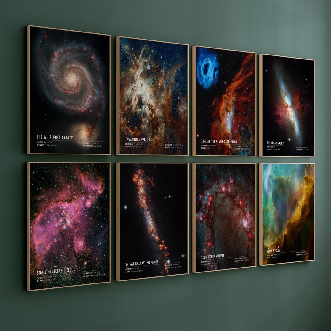 Space Poster, James Webb Posters, Solar System, NASA Prints, JWST, Astronomy Poster, Space Wall ...
