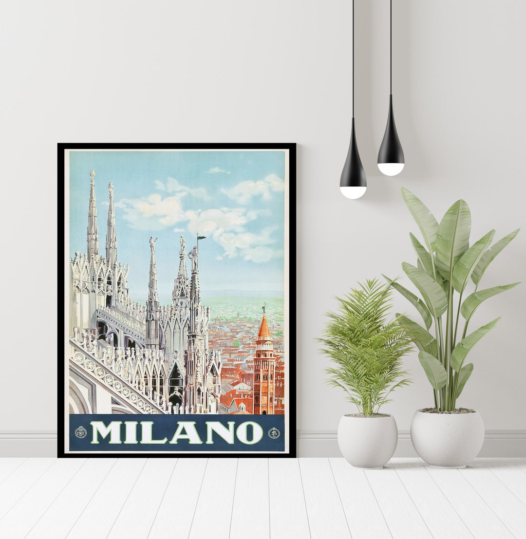 Italian Vintage Travel Poster Retro Travel Poster Travel - Etsy