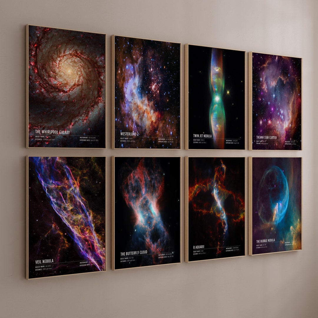 Space Poster, James Webb Posters, Solar System, NASA Prints, JWST, Astronomy Poster, Space Wall ...