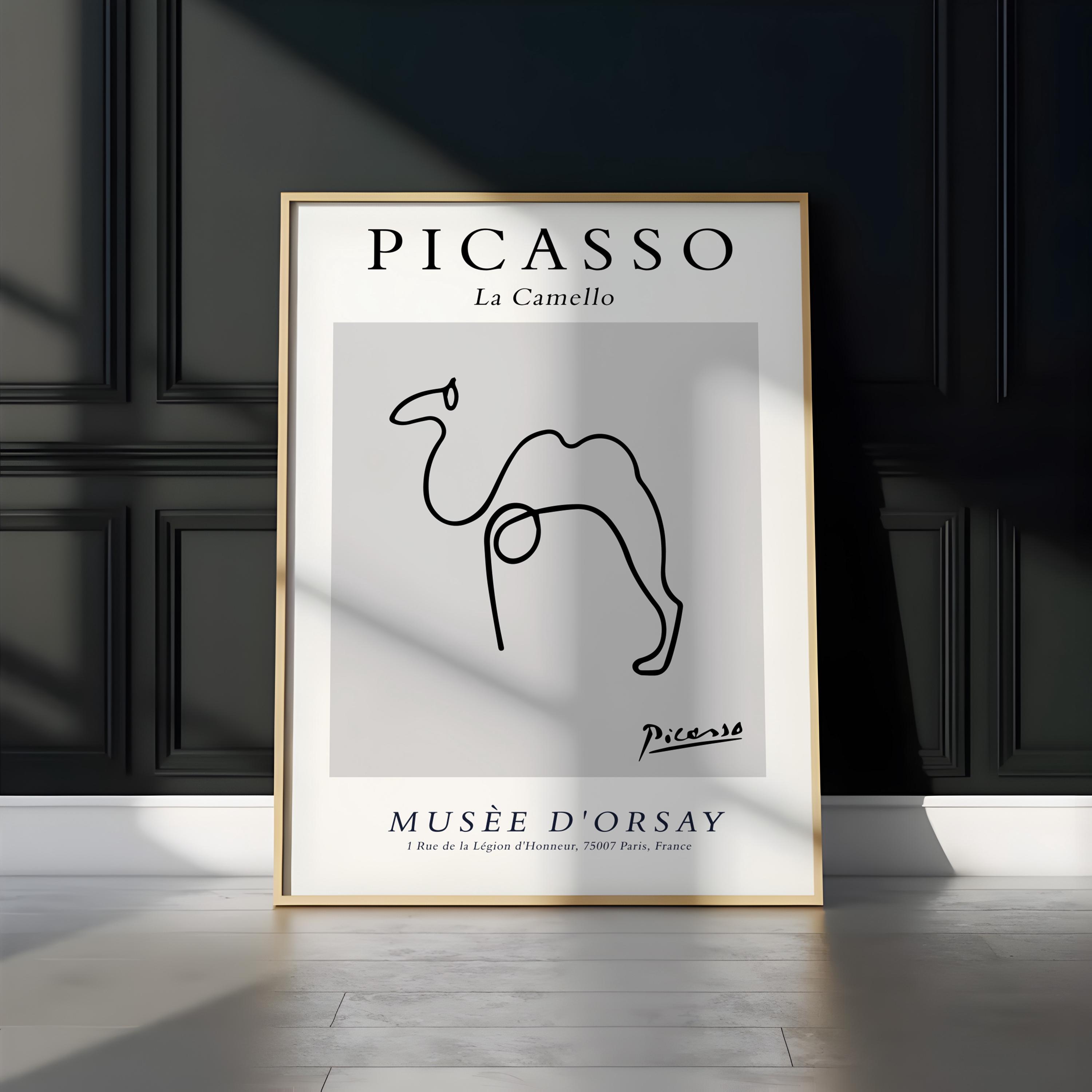 Picasso Line Art | Picasso Print | Line Drawing | Home Decor | Wall Art ...