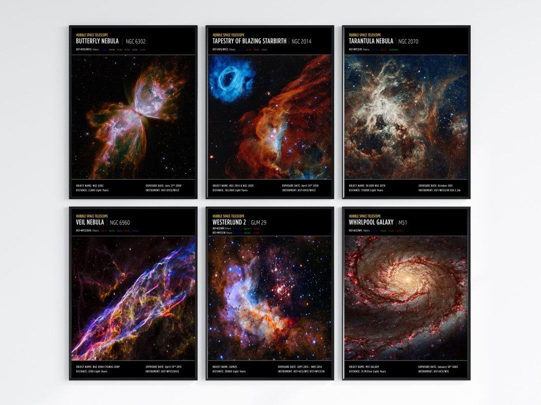 Hubble Space Telescope Images Poster at Dorothy Ledford blog
