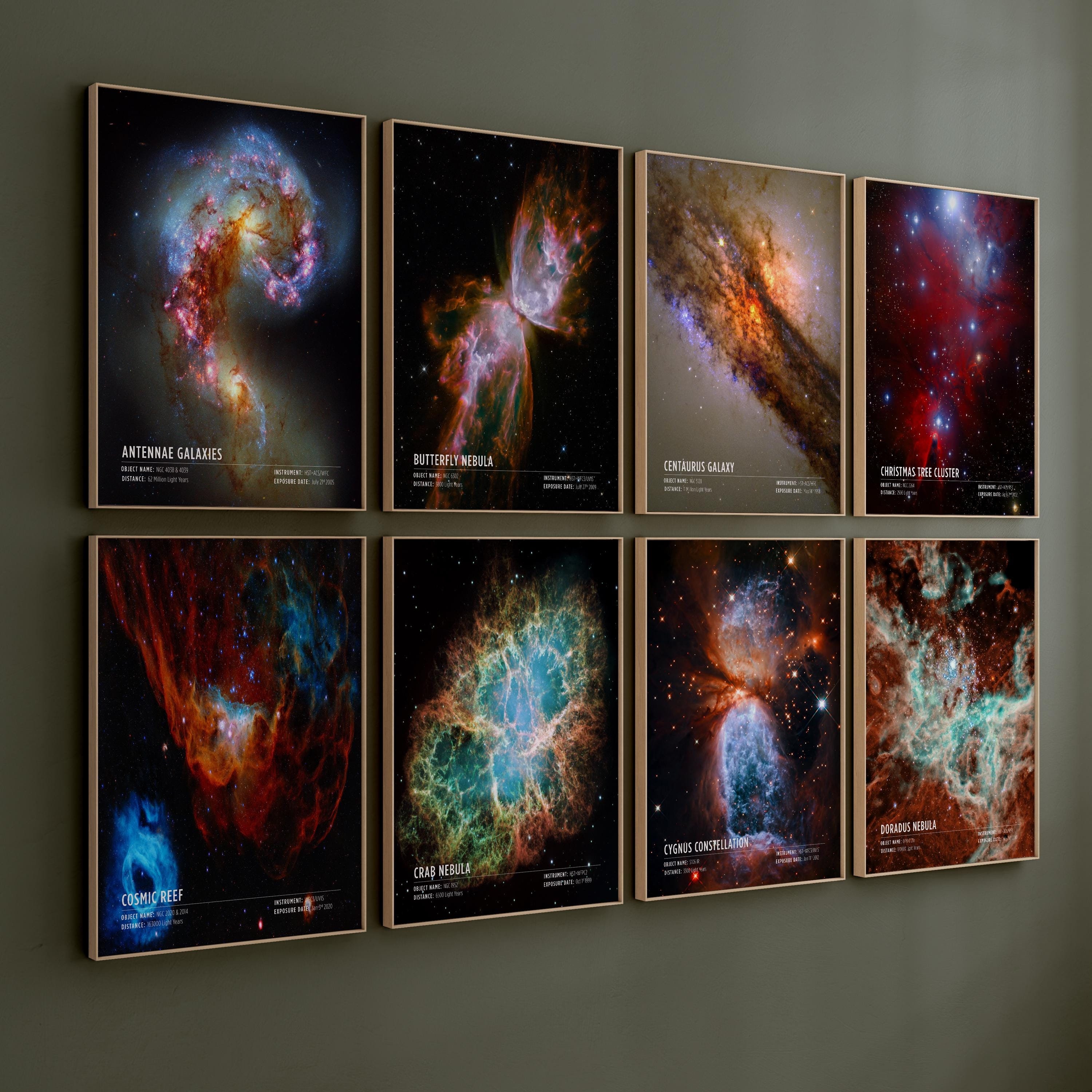 James Webb Space Telescope Poster Print, Hubble Posters, Space Poster ...