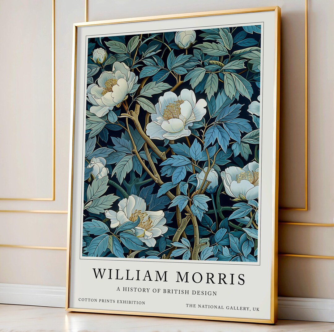 William Morris Print, Botanical Prints, Flowers Print Wall Art, William ...