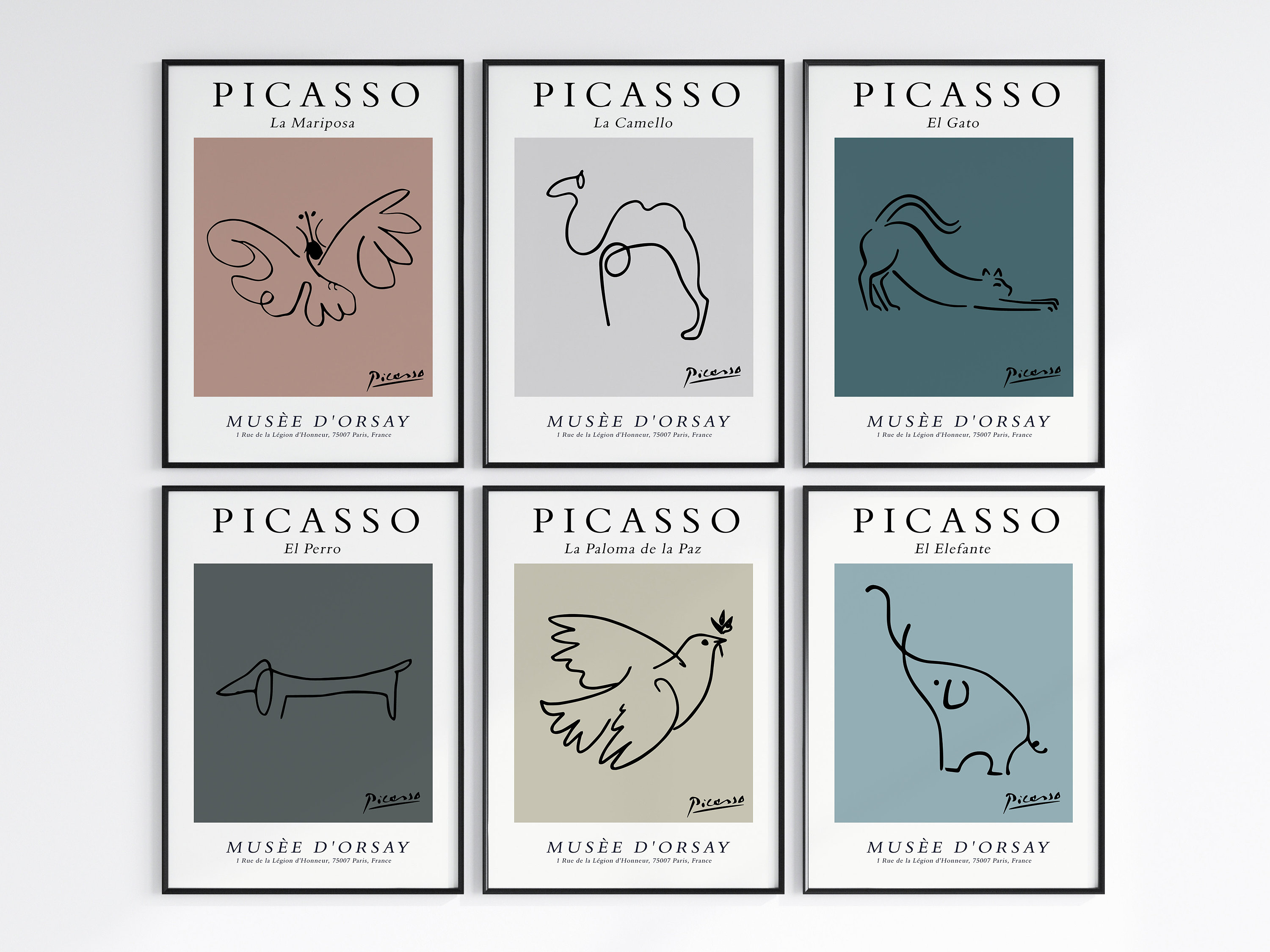 Picasso Line Art Picasso Print Line Drawing Home Decor - Etsy