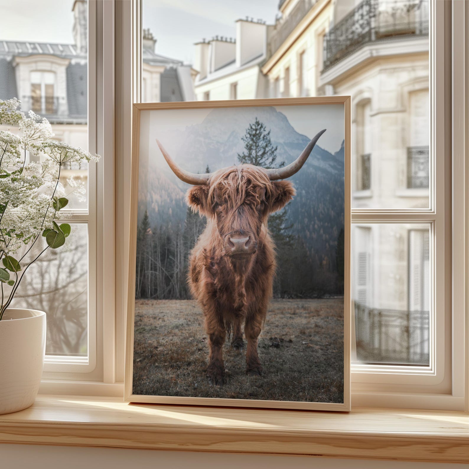 Highland Cow Print, Cozy Home Decor, Animal Photography, Cow Wall Art ...