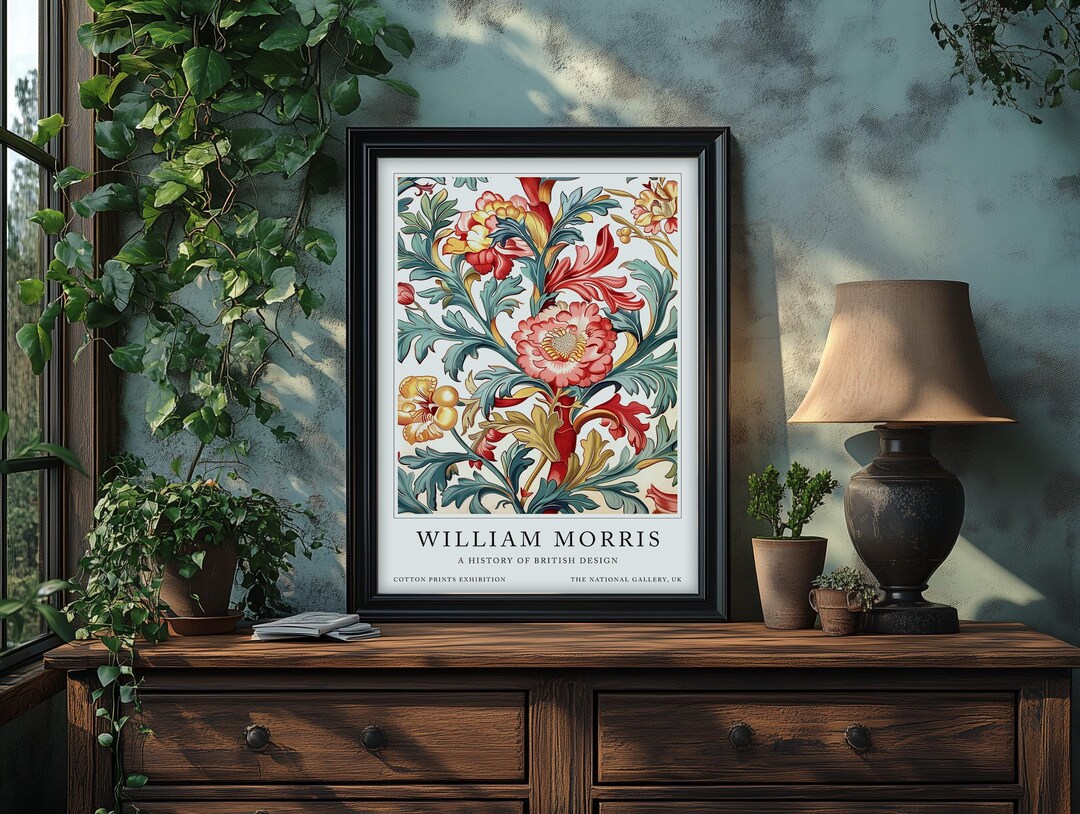 William Morris Print, Botanical Prints, Flowers Print Wall Art, William ...