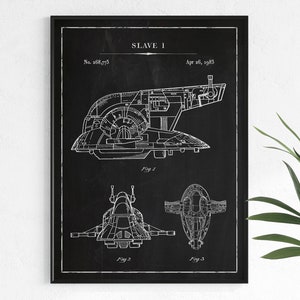 Star Wars Blueprints, Star Wars Poster, Star Wars Schematics, Retro ...