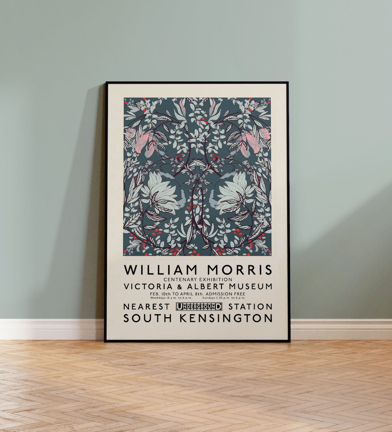 WILLIAM MORRIS PRINT William Morris Poster Set Museum - Etsy