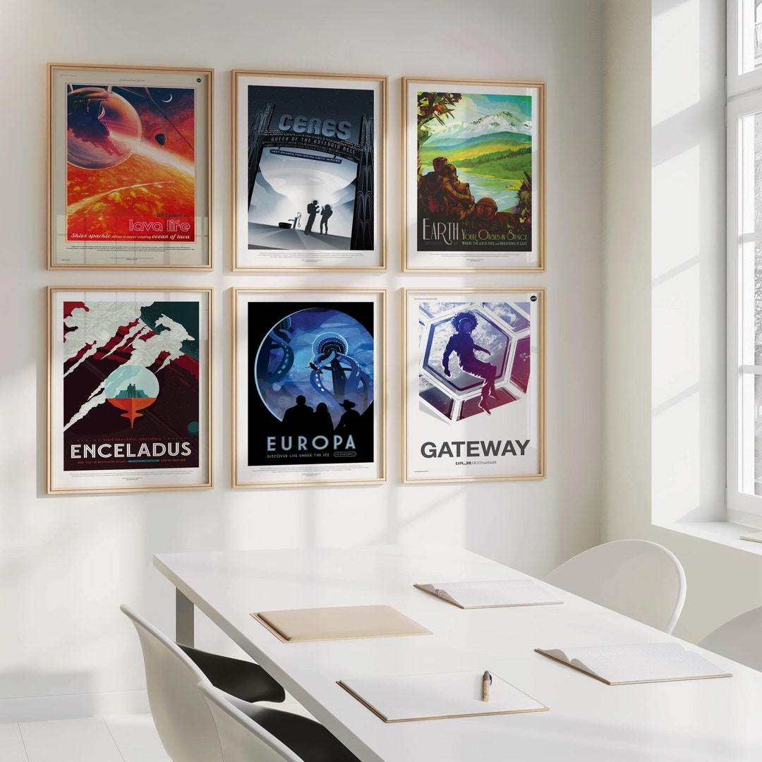 Nasa Space Posters, Planet Posters, Nasa Prints, Outer Space Art, Space ...