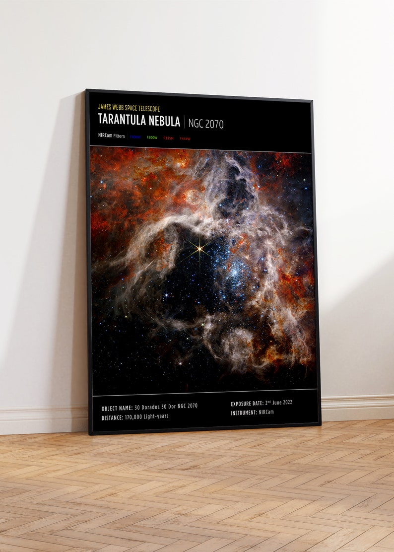 James Webb Space Telescope Posters, Astronomy Posters, NASA Prints ...