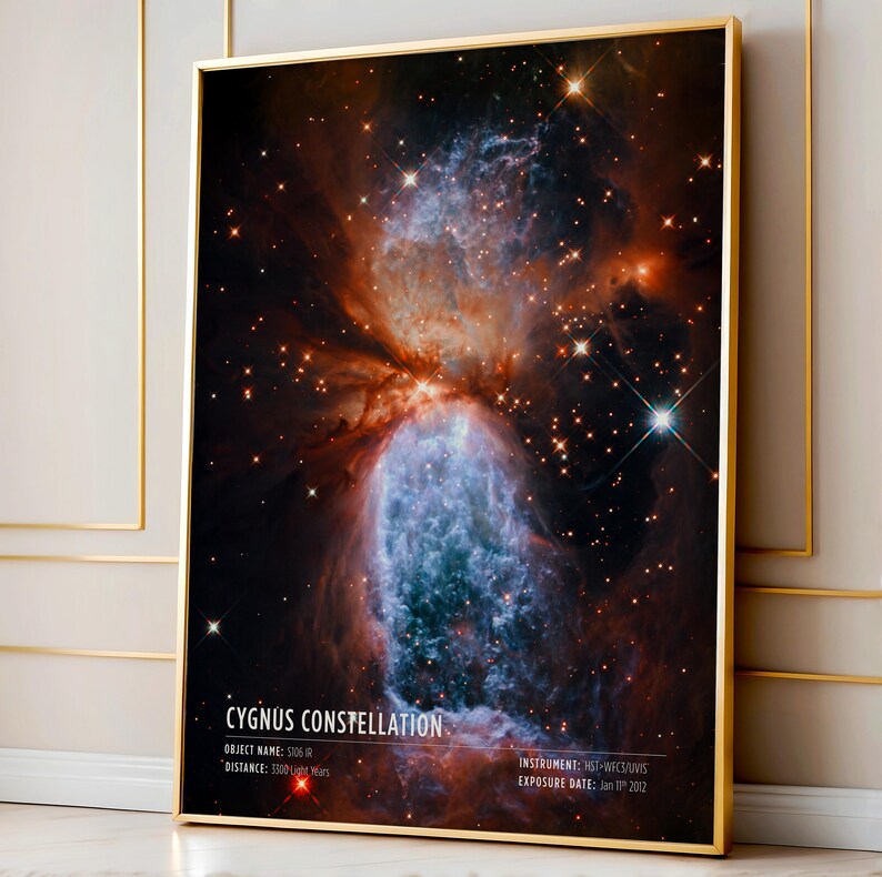 James Webb Space Telescope Poster Print, Hubble Posters, Space Poster ...