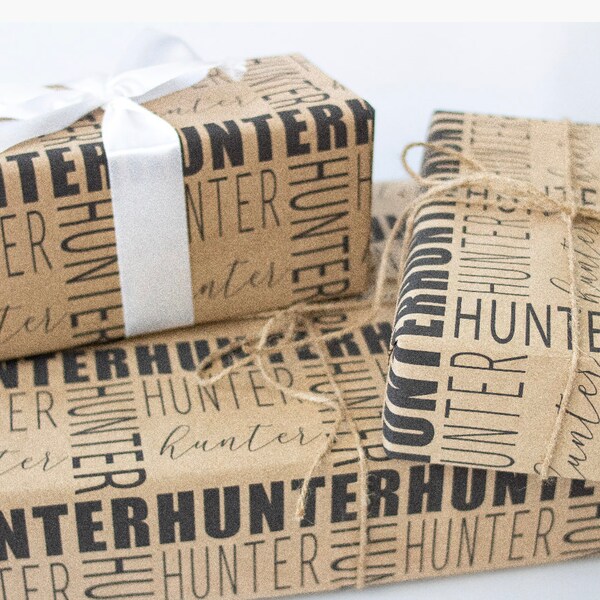 Kraft Wrapping Paper - Etsy