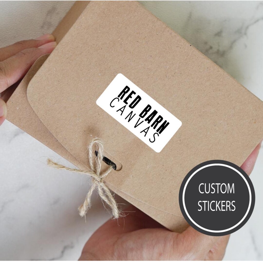 Your Custom Logo Sticker, 2 Inch Circle, 1 Inch Square or Dye Cut ...