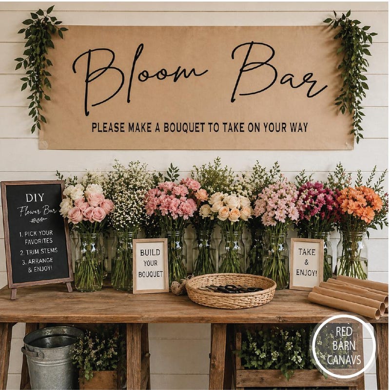 Painted Brown Paper Signs - Etsy