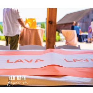 Custom Logo Table Runner: Branded Butcher Paper, Personalized Event ...