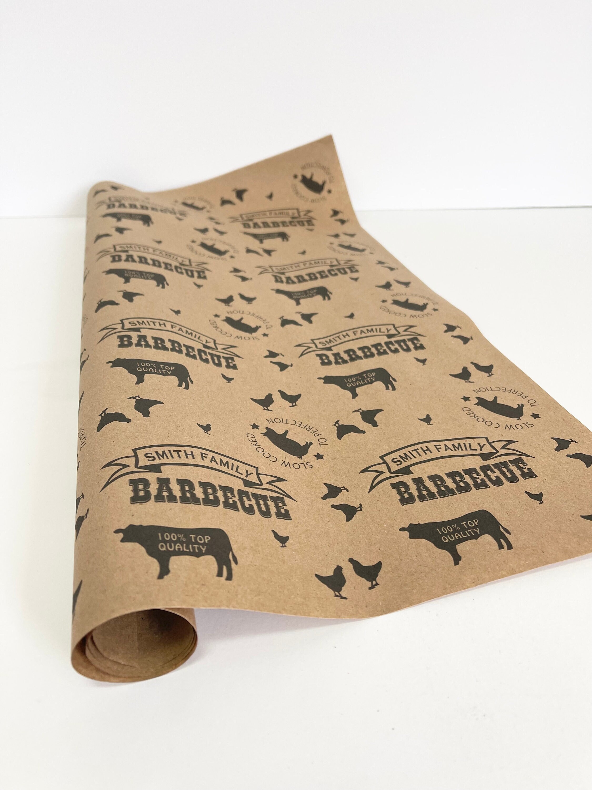 Barbecue Party Table Runner Personalized With Your Name - Etsy