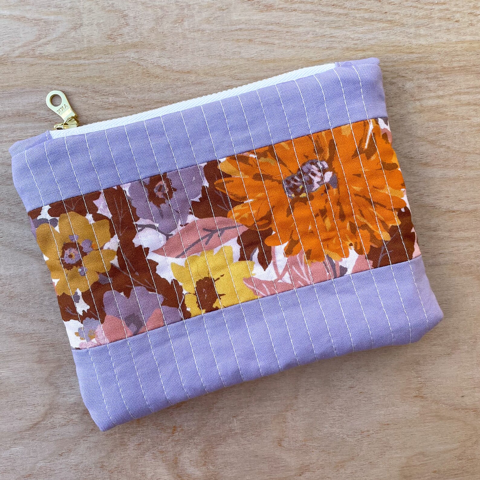 Mini Quilted Zipper Pouch - Etsy