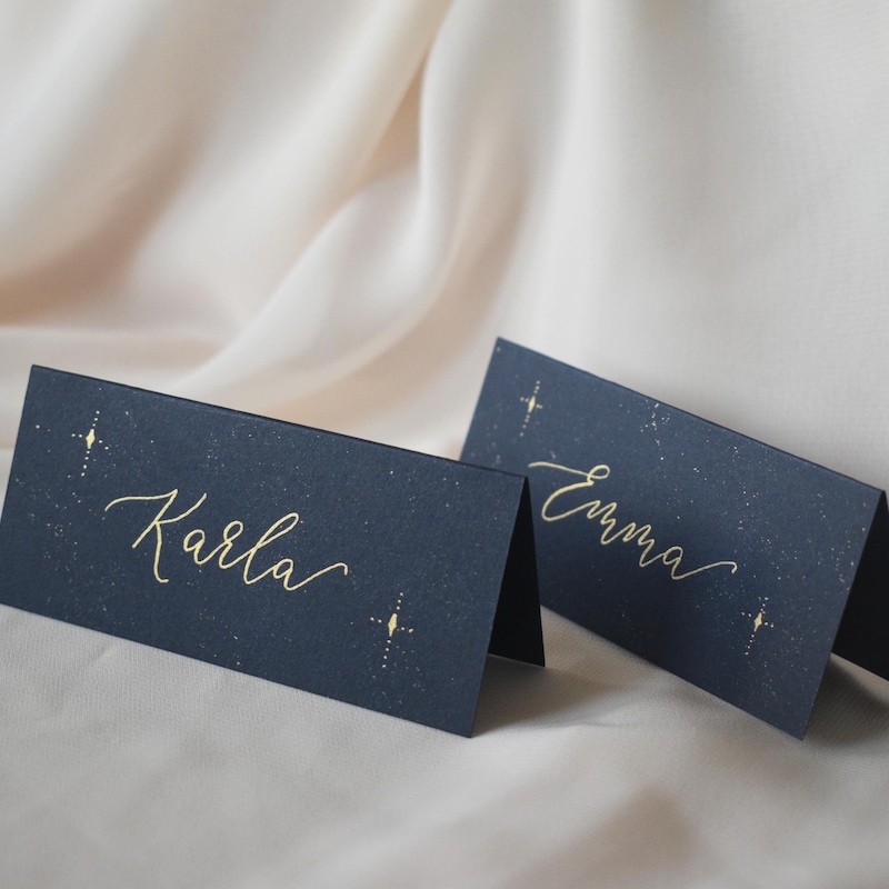 Star Place Cards - Etsy