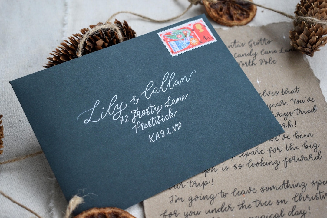 Authentic Letter From Santa, Handwritten Letter From Santa ...