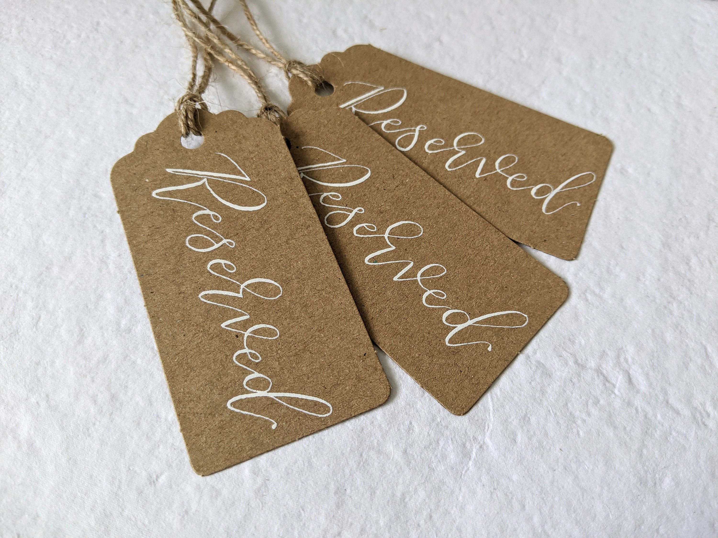 Reserved Seating Cards Wedding Signs Reserved for Signs - Etsy UK