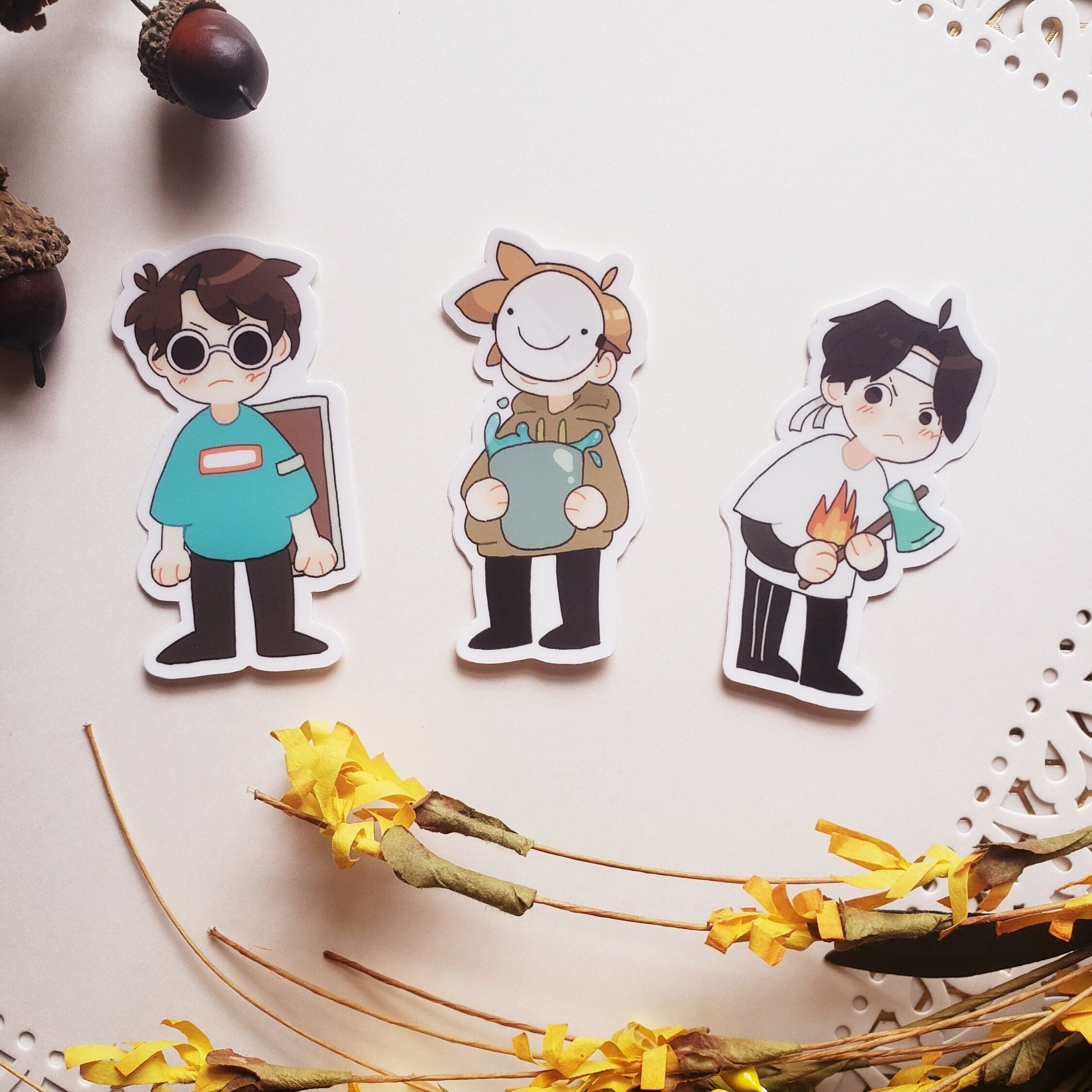 Dream Team Sticker Set - Etsy