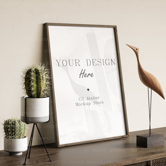 Mockup Frame High Quality Wall Mock Up Close up Wall Frames - Etsy
