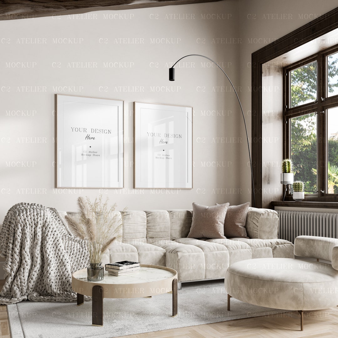 Vertical Frame Mockup: Modern Interior Wall Art (digital Download) - Etsy
