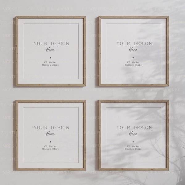 4 Mock up Frames - Etsy