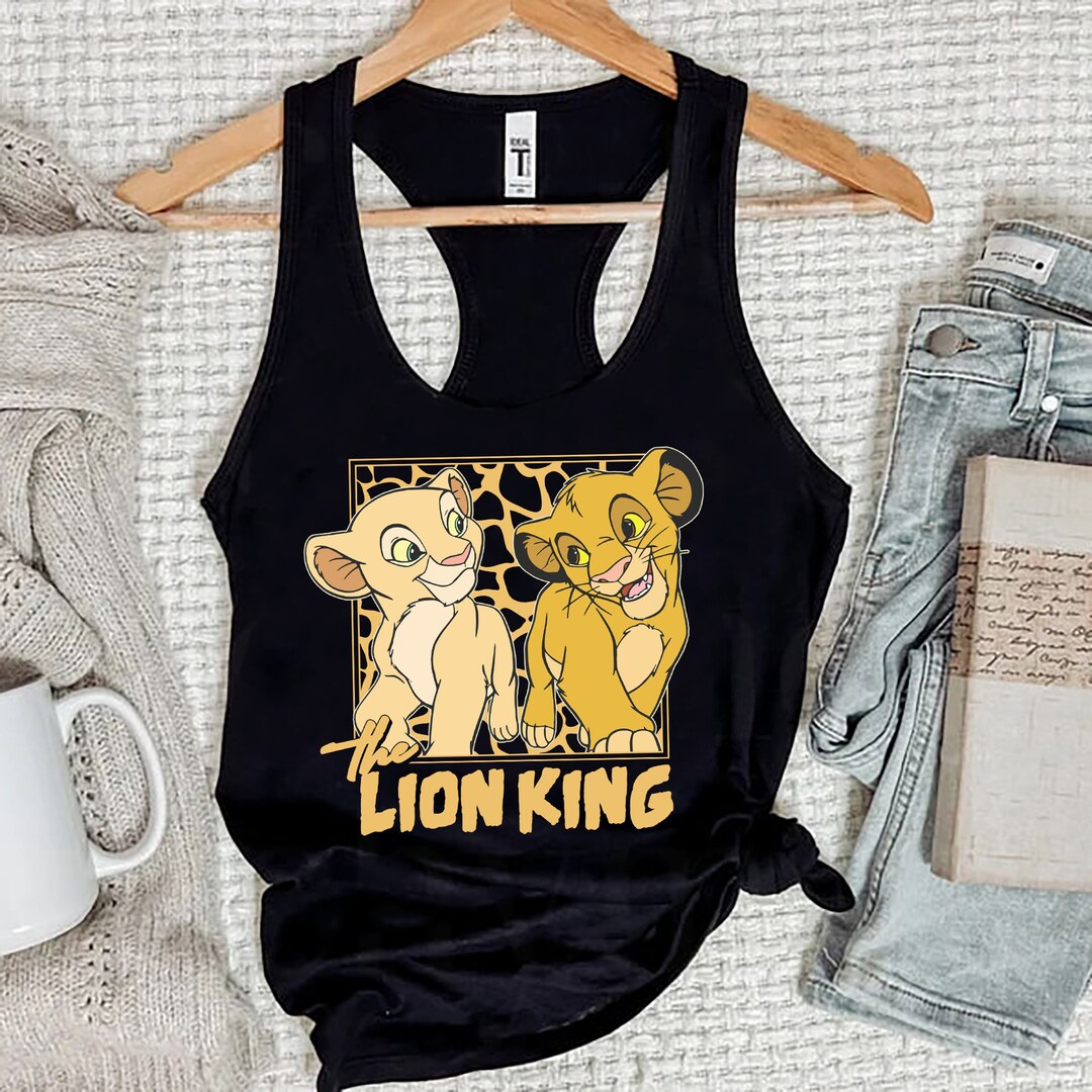 Simba Tank Top Lion King Tank Simba and Nala Shirt Disney - Etsy
