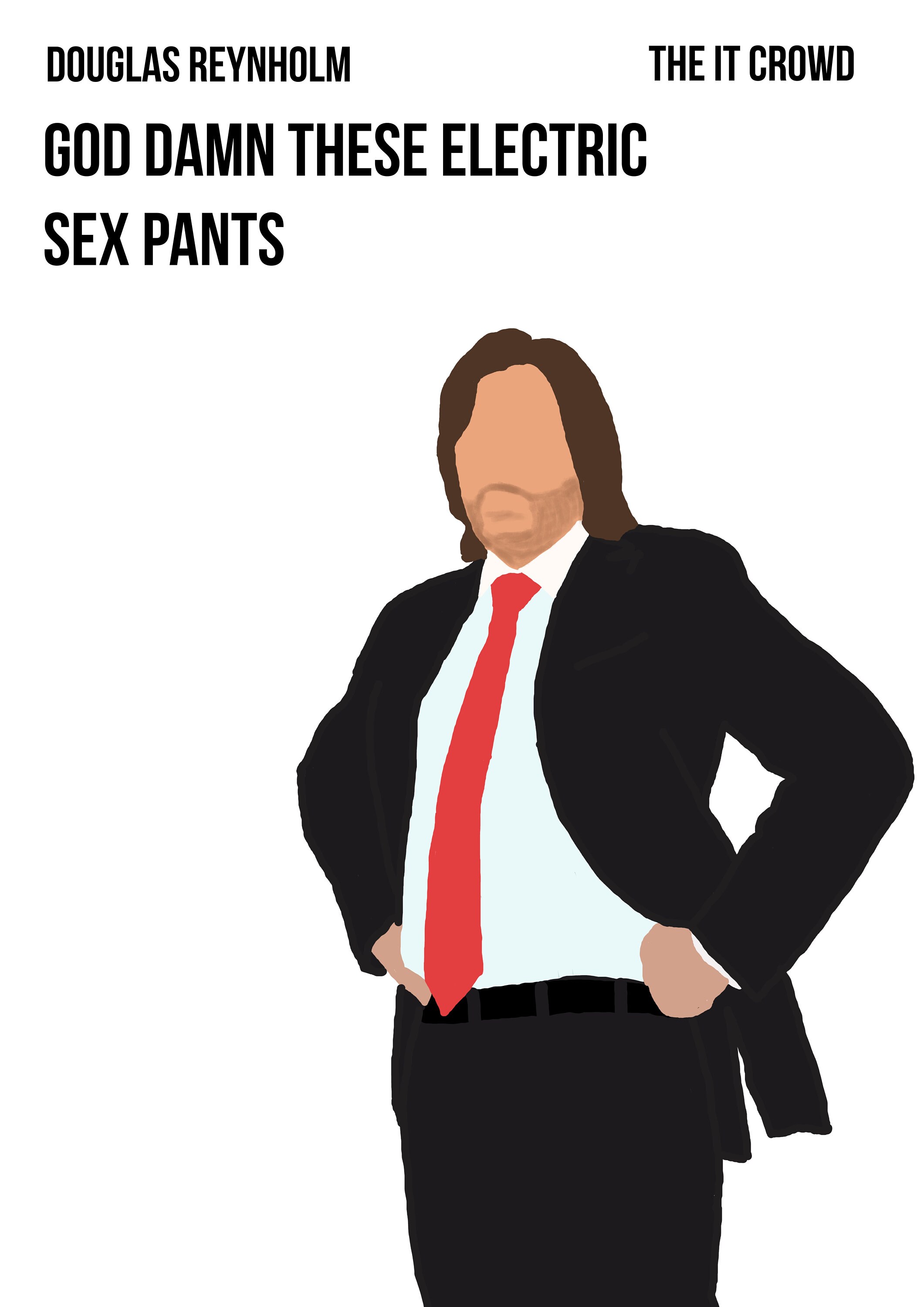 IT Crowd Original Character Posters - Etsy