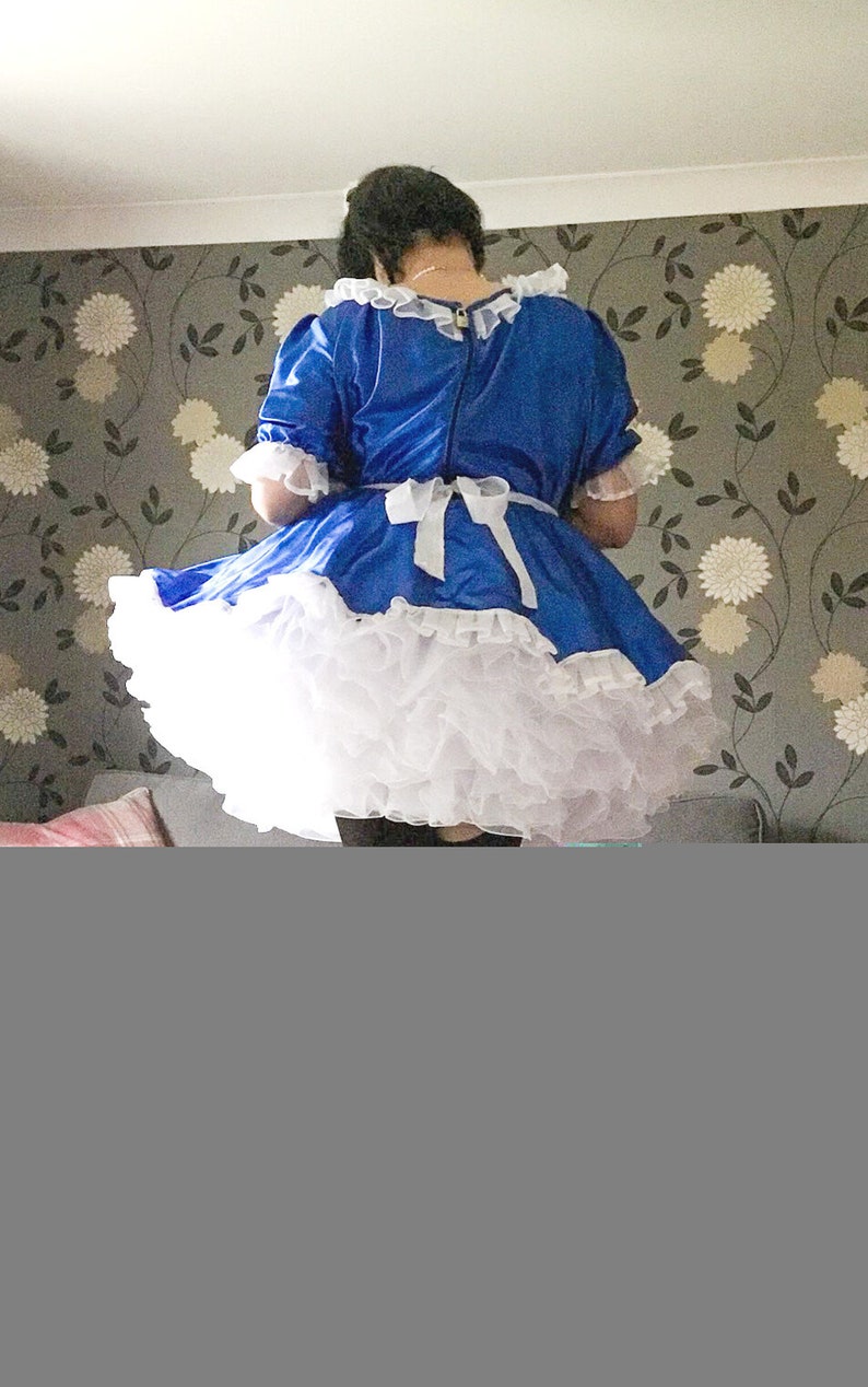 Stunning Royal Blue Sissy French Maids Uniform - Etsy