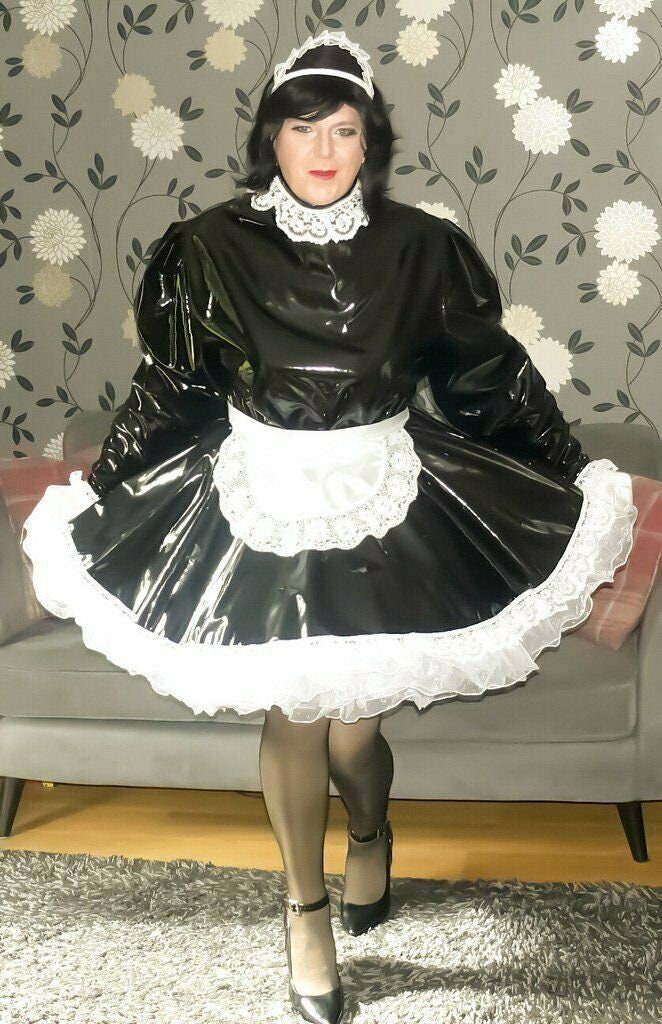 Lockable & Escape Proof PVC French Maids Uniform - Etsy