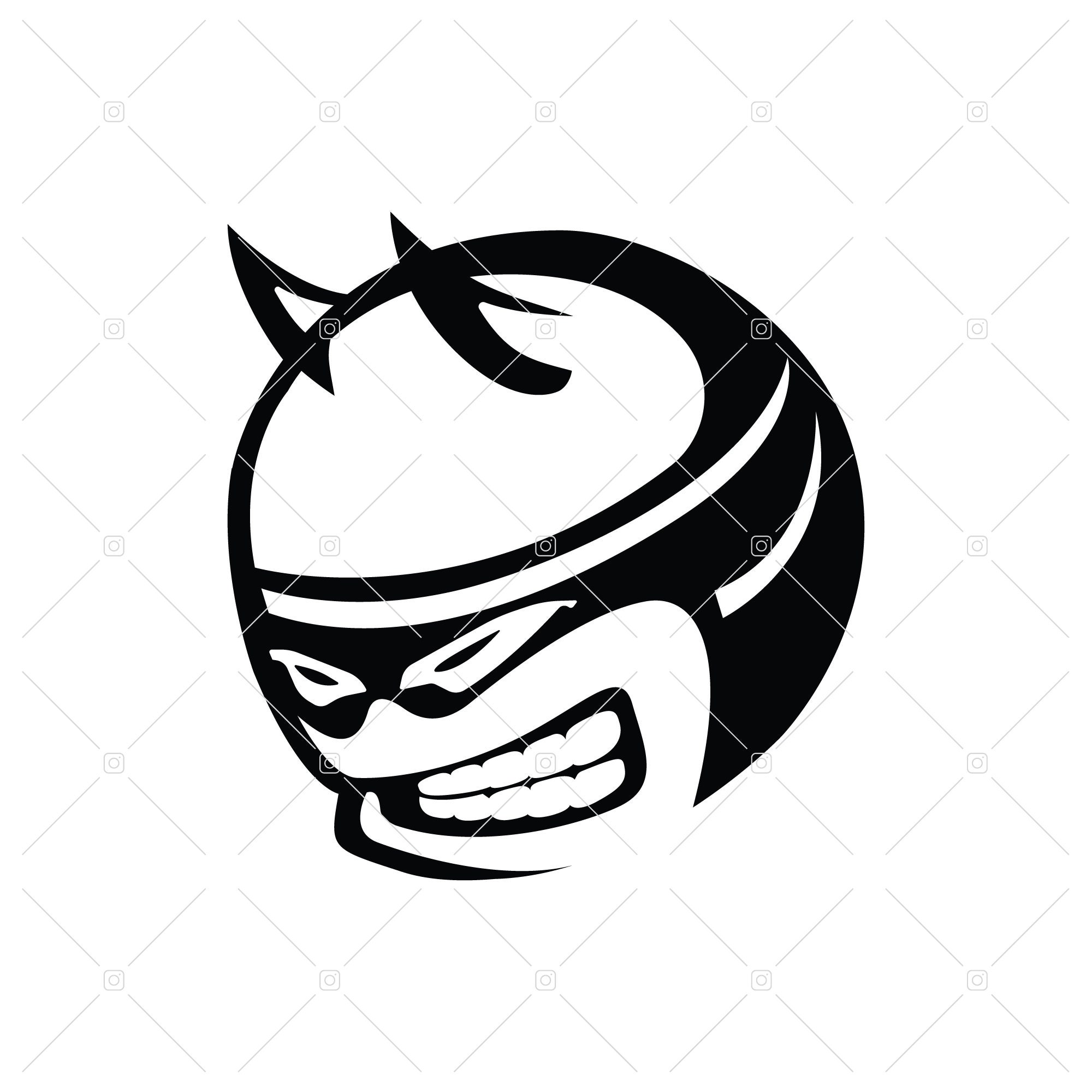 Boosted Scat Pack Bee Head Logo Vector | Etsy