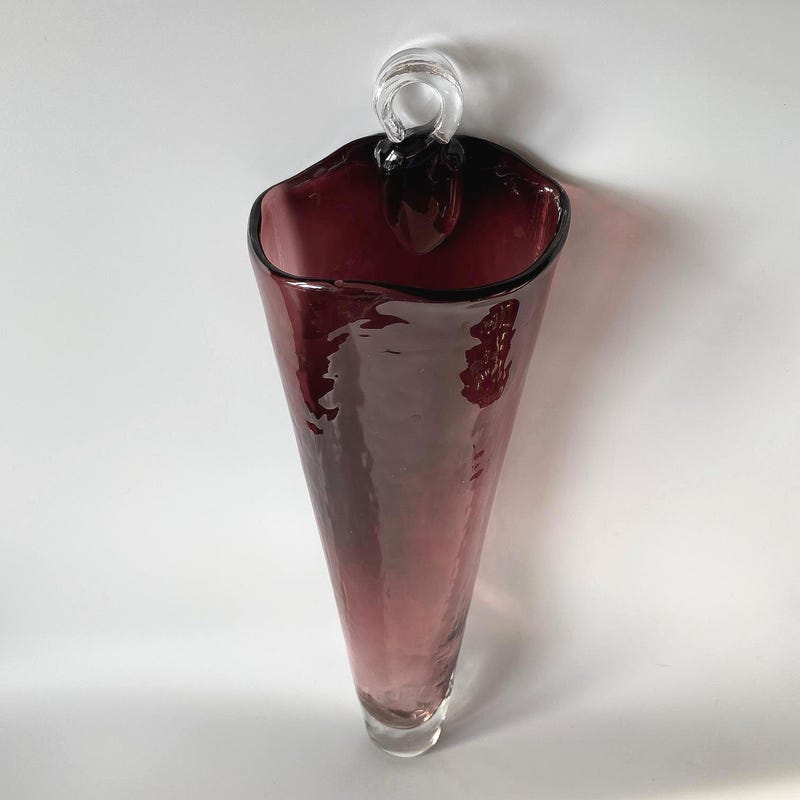 Glass Wall Pocket - Etsy