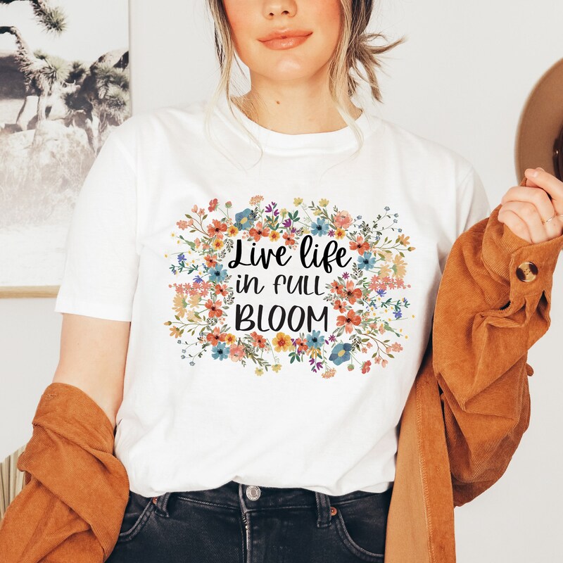Bloom Tshirt - Etsy