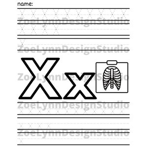 Printable Alphabet Handwriting Worksheets, Alphabet Letter Tracing ...