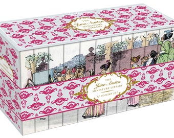 Miniature Library in a Box - Etsy